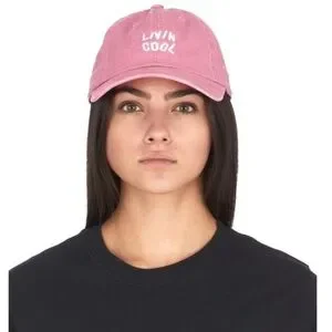 Livin cool | Accessories | Livin Cool Washed Wavy Logo Cap Nwot | Poshmark
